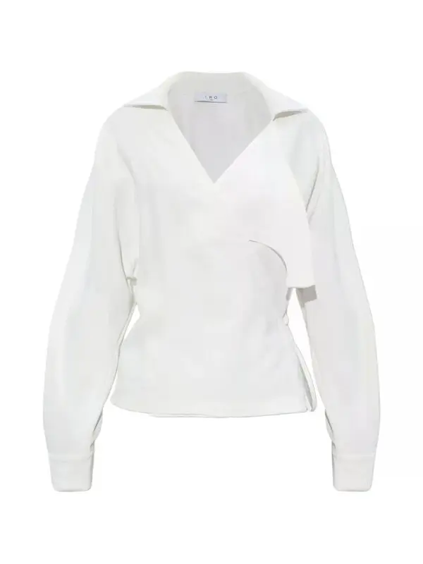 IRO PARIS Wrap-tie Blouse