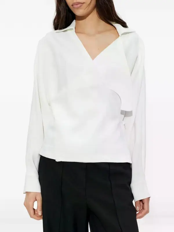 IRO PARIS Wrap-tie Blouse
