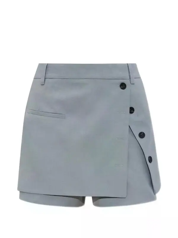 IRO PARIS Button Detailed Shorts - Grey