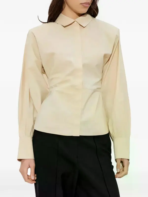 IRO PARIS Janine Long-sleeve Shirt - Neutrals