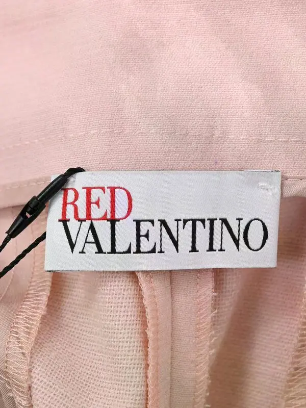 Red Valentino Scalloped-pocket Shorts - Pink