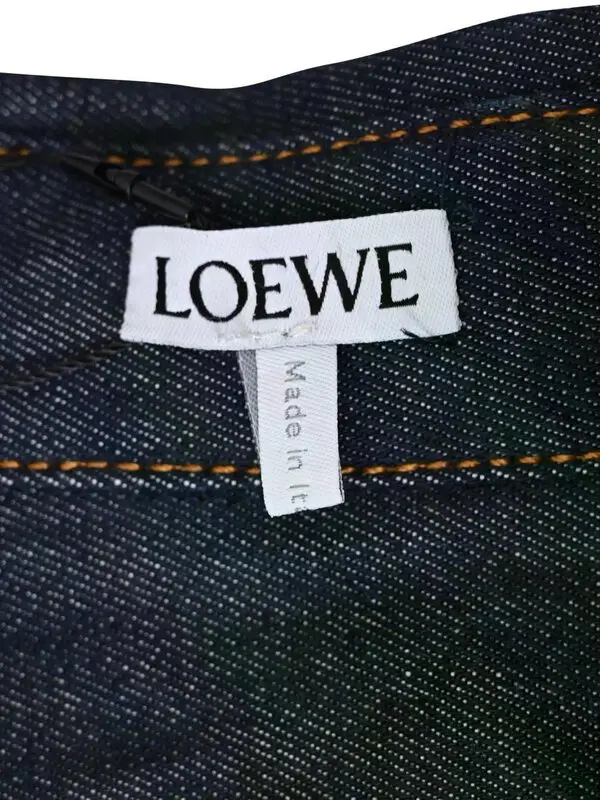 Loewe Chain-trim Denim Shirt
