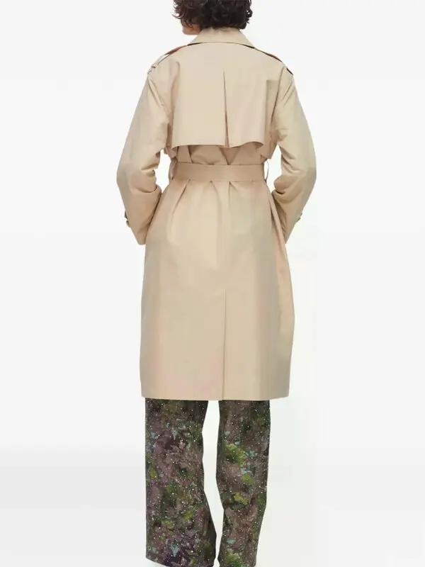 Liu Jo Long Trench Coat With Scarf
