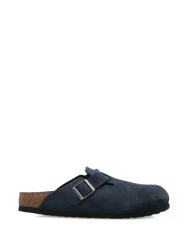 BIRKENSTOCK Boston Buckle-strap Mules - Blue