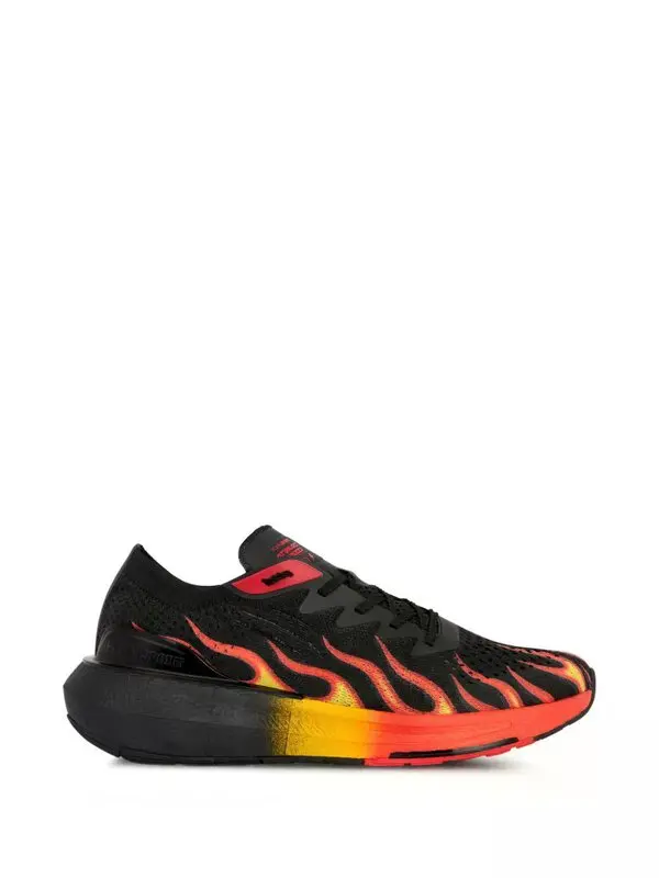PLEIN SPORT Flame Lace-up Sneakers - Black