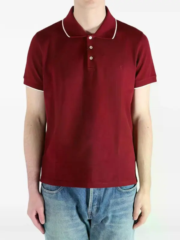 Saint Laurent Cotton Polo Shirt