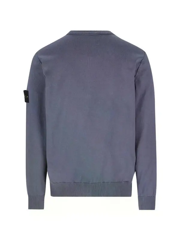 Stone Island Crew-neck Sweatshirt With Compass Patch