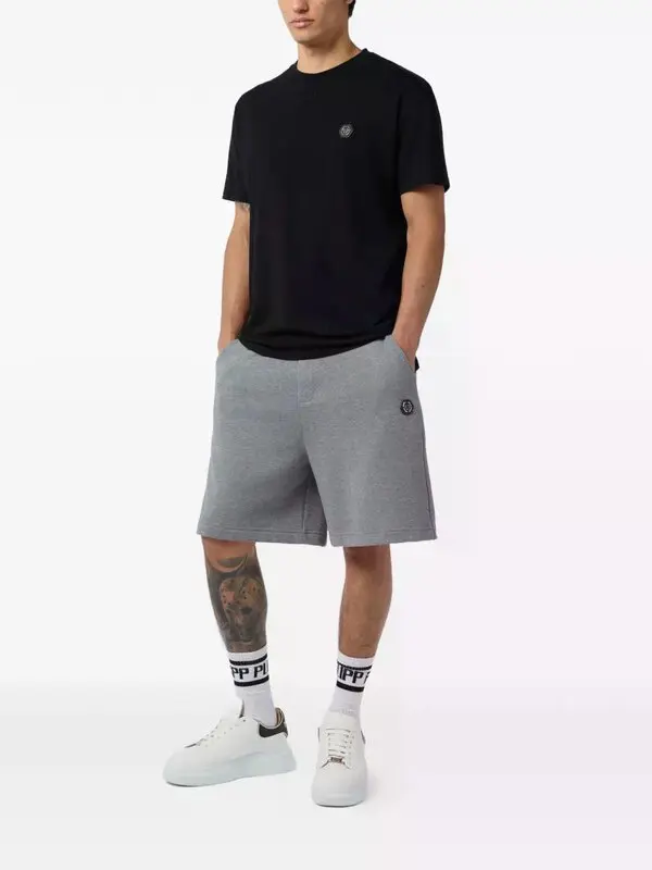Philipp Plein Monogram-embroidered T-shirt