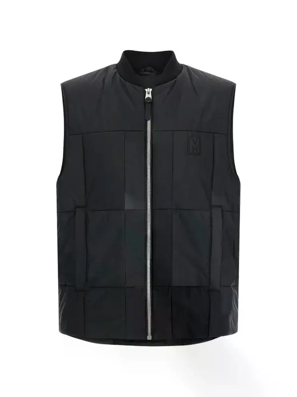Mackage Quilted Zip Eren Vest - Black