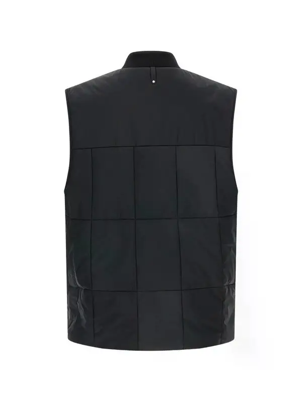 Mackage Quilted Zip Eren Vest - Black