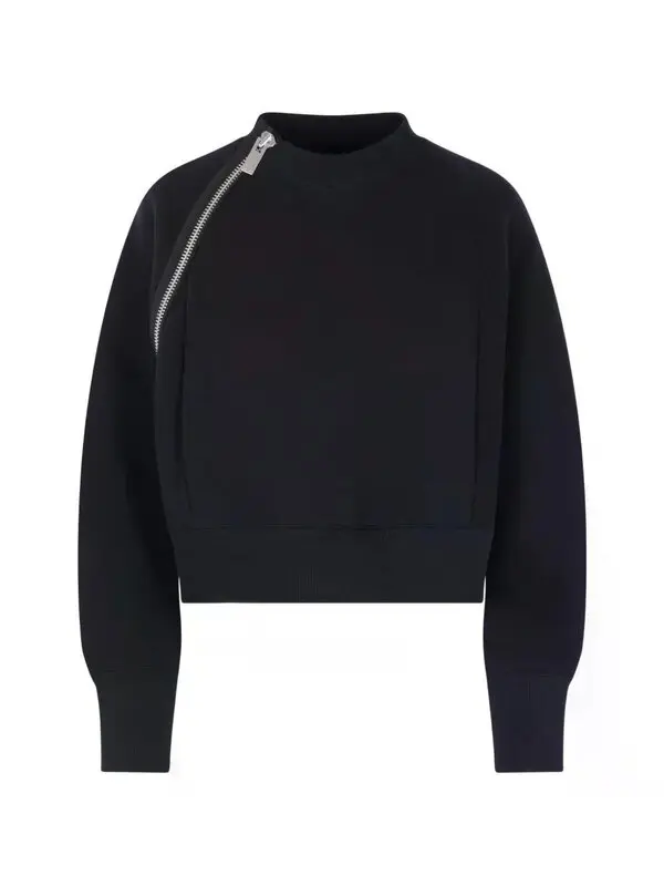 Sacai Zip-detail Sweatshirt