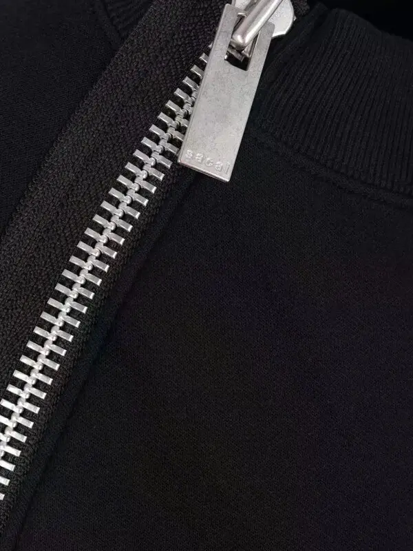 Sacai Zip-detail Sweatshirt