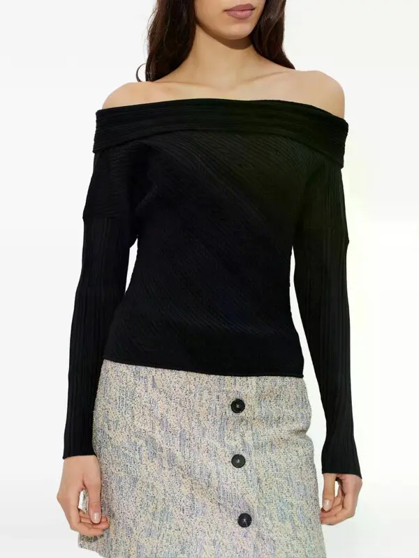 IRO PARIS Off-shoulder Sweater