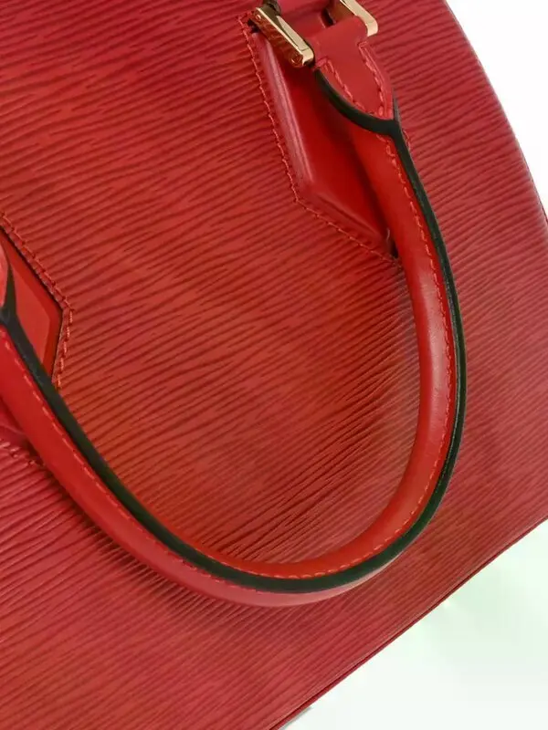 LOUIS VUITTON 1997 Sablon Epi Tote Bag - Red