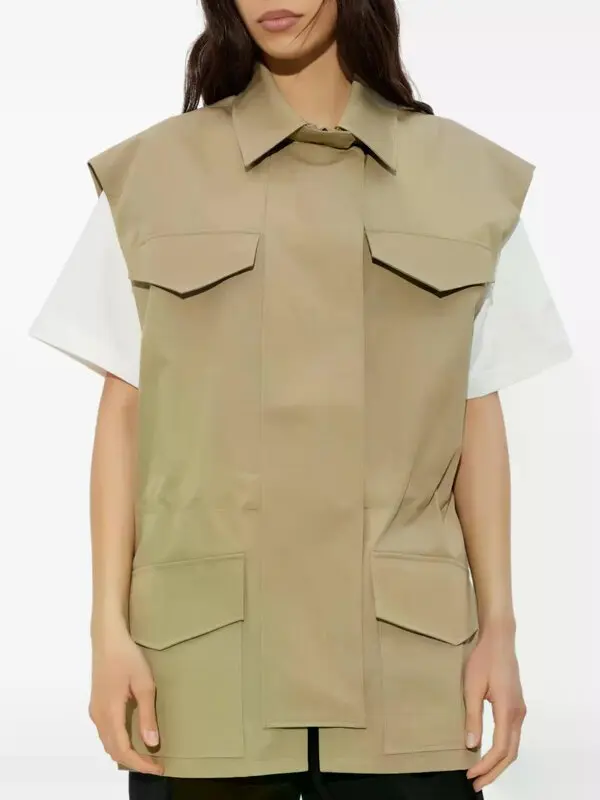 IRO PARIS Sleeveless Jacket With Front Pockets