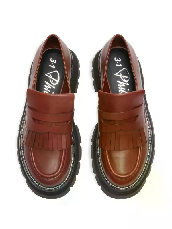 3.1 Phillip Lim Leather Kate Loafers
