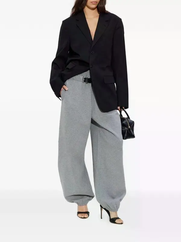 Alexander Wang Elasticated-waist Belt-detail Track Pants