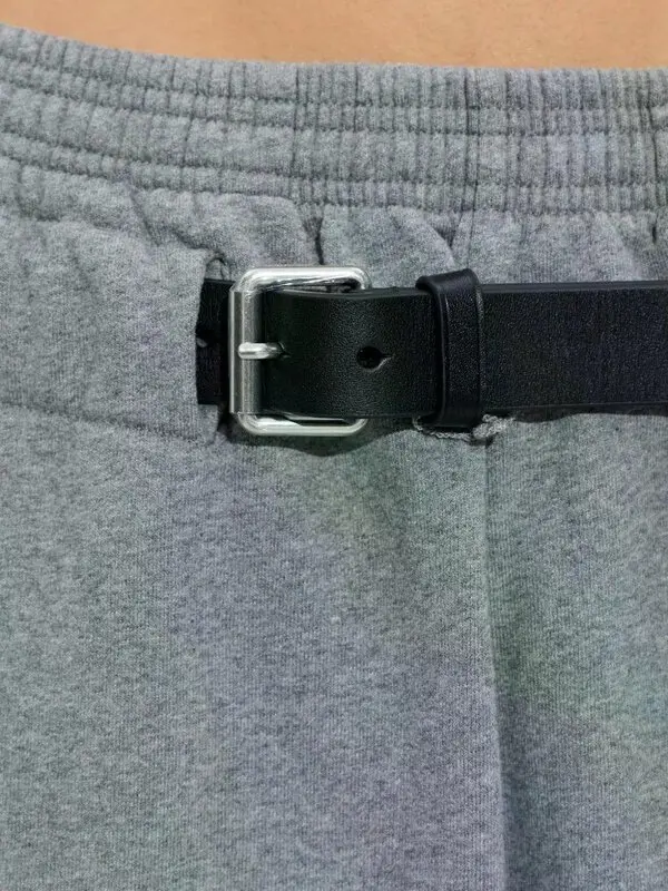 Alexander Wang Elasticated-waist Belt-detail Track Pants