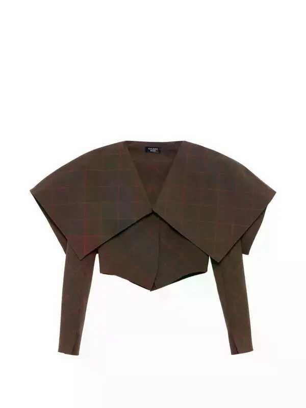 A.W.A.K.E. Mode Collar Crop Jacket