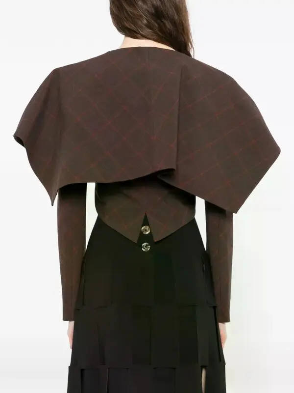 A.W.A.K.E. Mode Collar Crop Jacket
