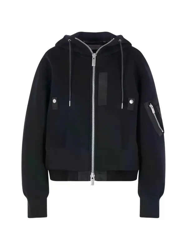 Sacai Zip-fastening Hoodie