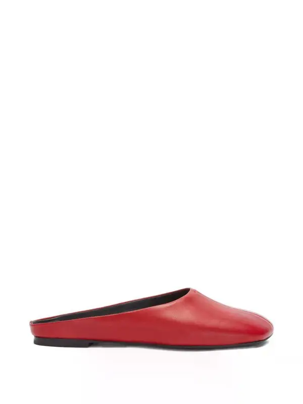 3.1 Phillip Lim Id Flat Mules - Red