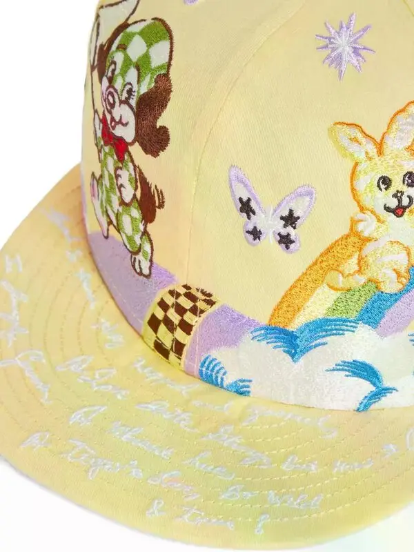 Kenzo Embroidered Flat-brim Cap