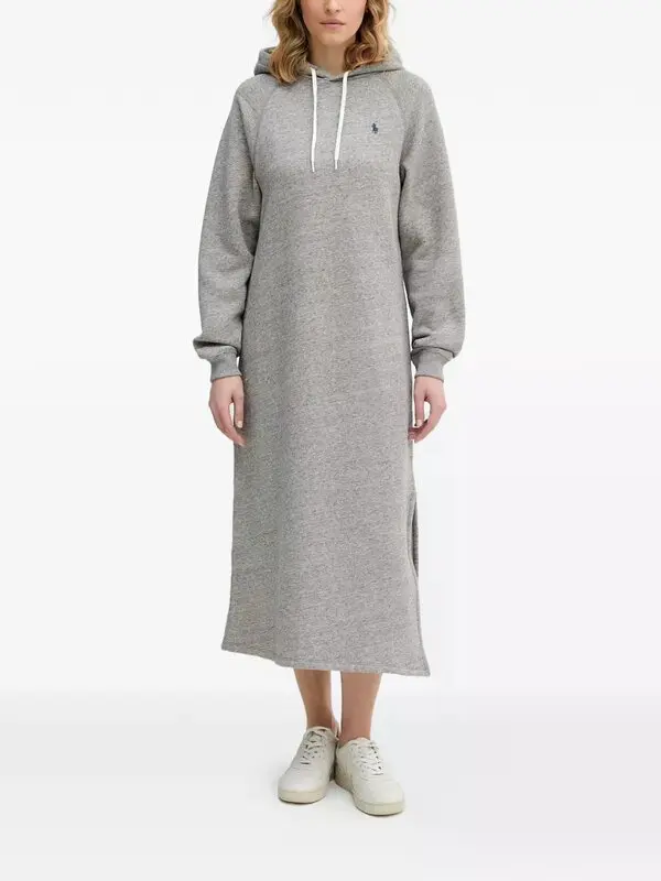 Polo Ralph Lauren Hooded Side-slit Midi Dress