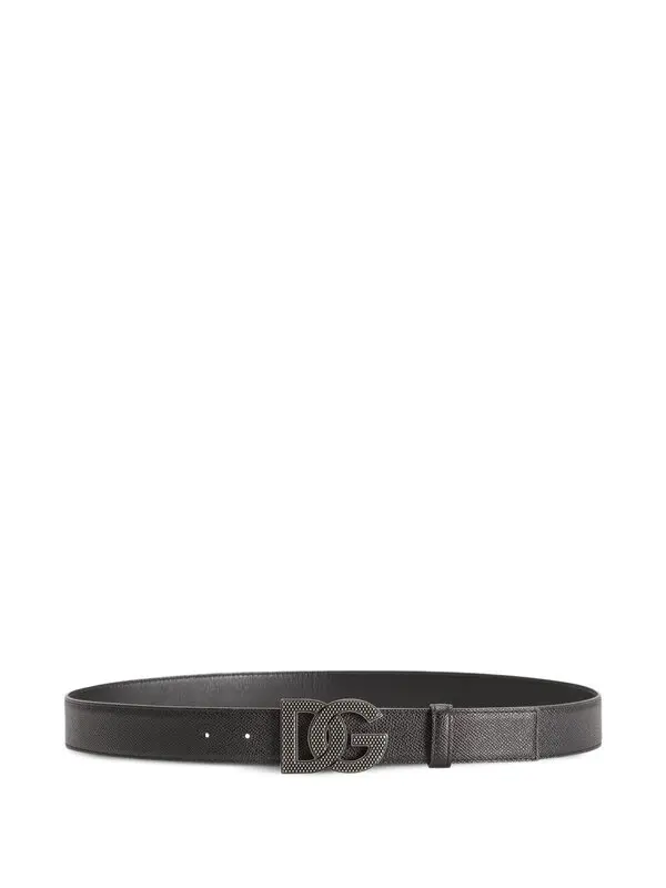 Dolce & Gabbana Belt With Logo Buckle