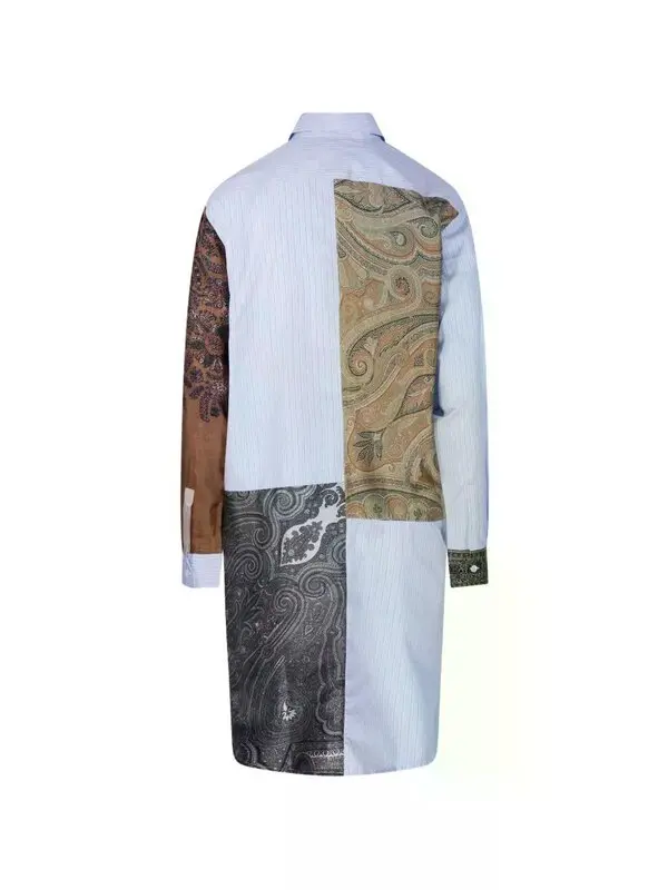 PIERRE-LOUIS MASCIA Alomhi Paisley Striped Shirt