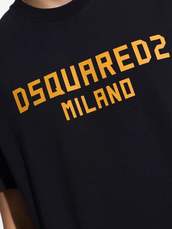 Dsquared2 T-shirt With Logo - Blue
