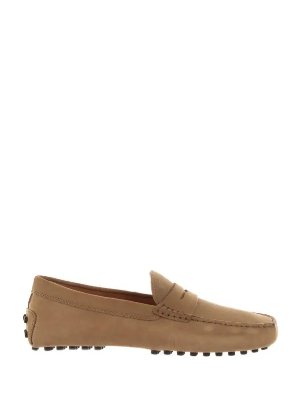 TOD'S Suede Moccasin - Beige
