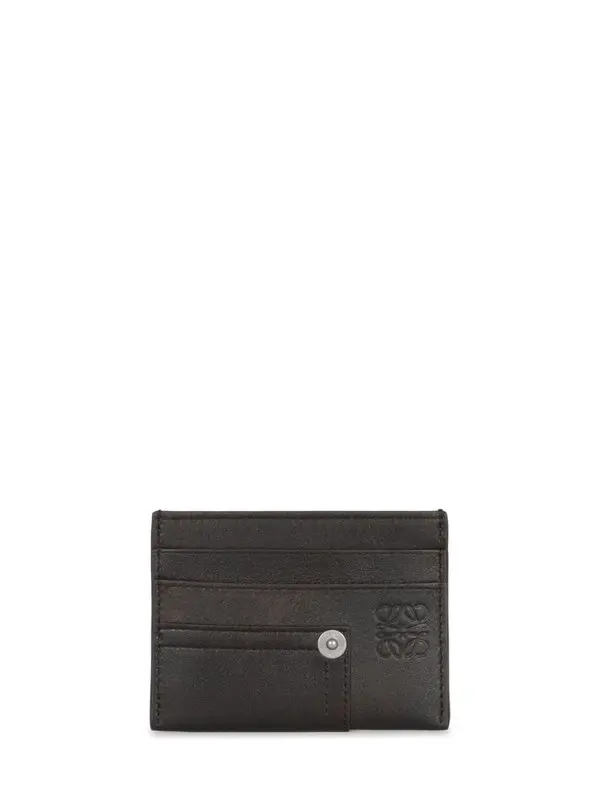 Loewe Panta Plain Card Holder - Brown