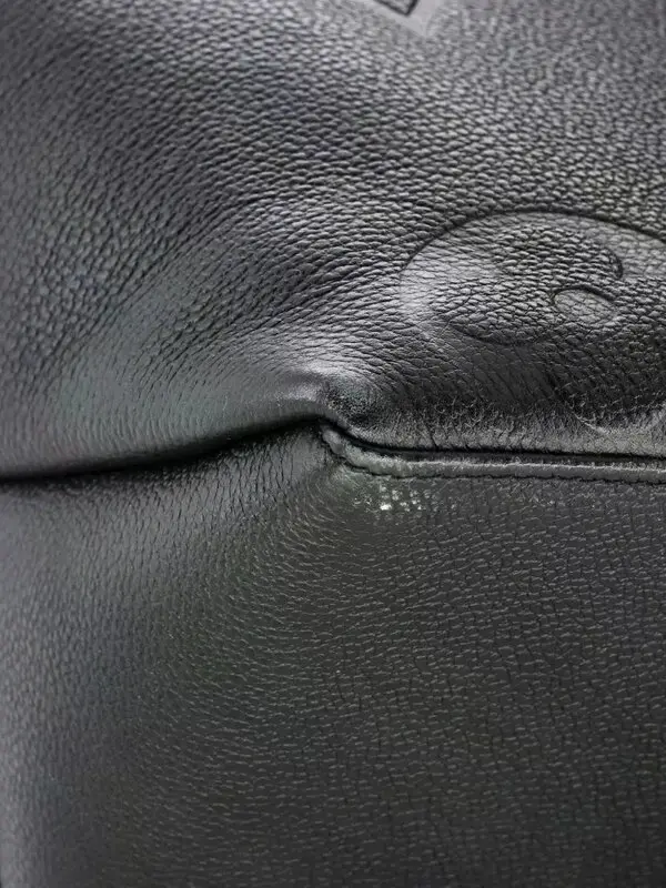 LOUIS VUITTON Grand Palais Handbag Monogram Empreinte Giant Shoulder Bag - Black
