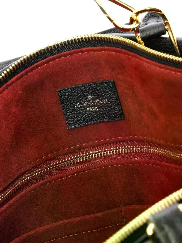 LOUIS VUITTON Grand Palais Handbag Monogram Empreinte Giant Shoulder Bag - Black