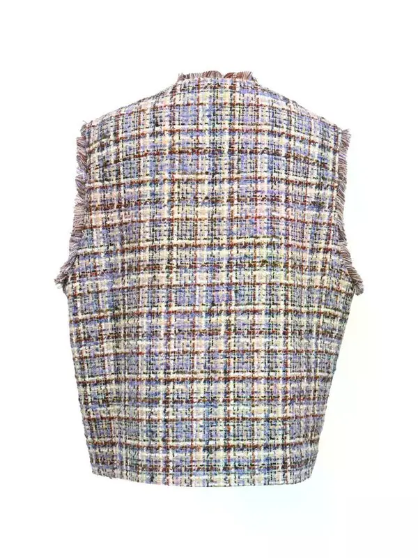 Ba&sh Toba Tweed Gilet