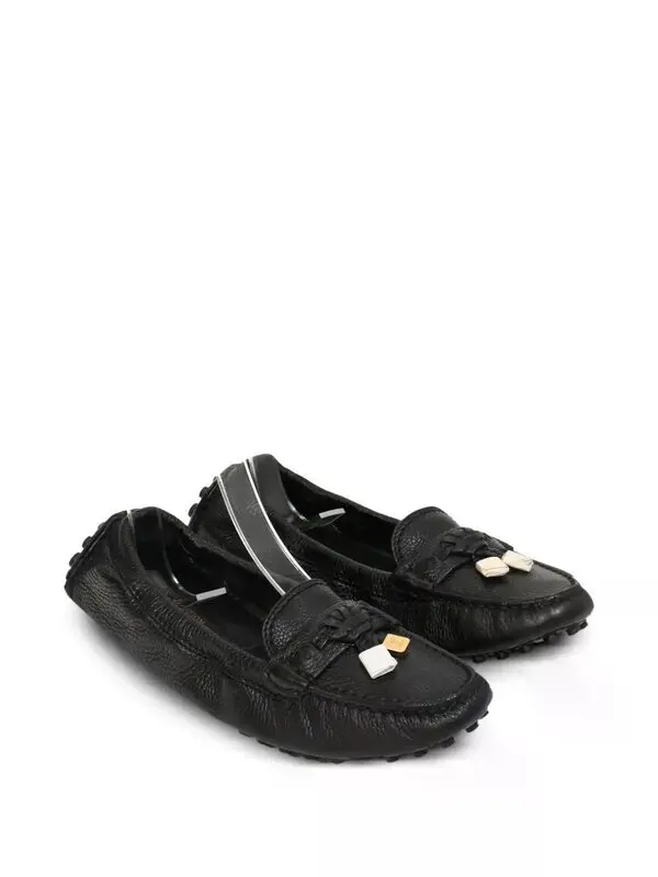LOUIS VUITTON Leather Loafers