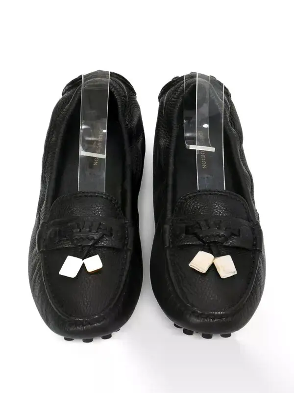 LOUIS VUITTON Leather Loafers
