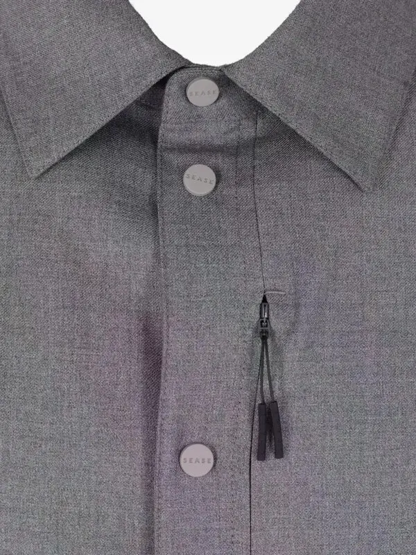 Sease Button-fastening Shirt