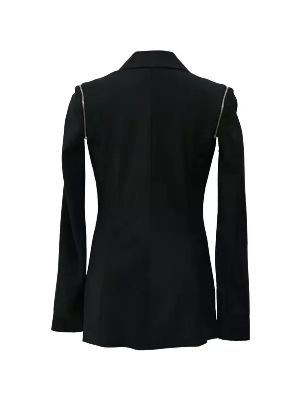 Alexander Wang Double-breasted Blazer With Zip Detail