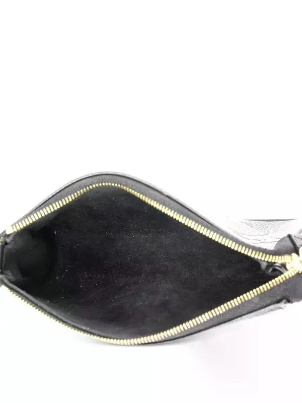 LOUIS VUITTON Bicolor Monogram Empreinte Giant Pochette Accessoires Mini Clutch - Black
