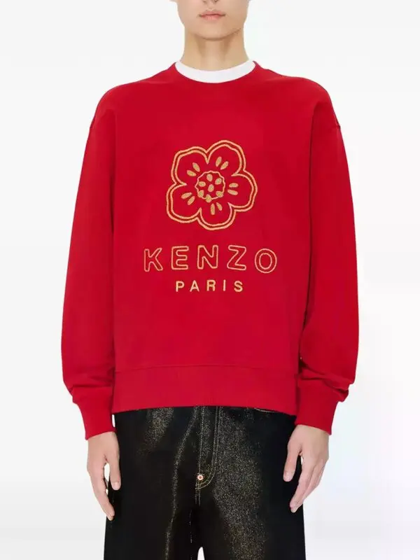 Kenzo Boke Flower Embroidered Sweatshirt