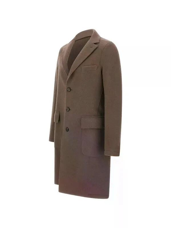 Eleventy Single-breasted Button Coat