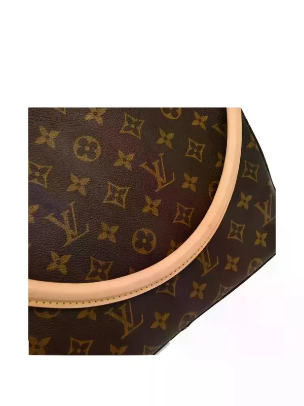 LOUIS VUITTON 2001 Looping Gm Monogram Handbag - Brown