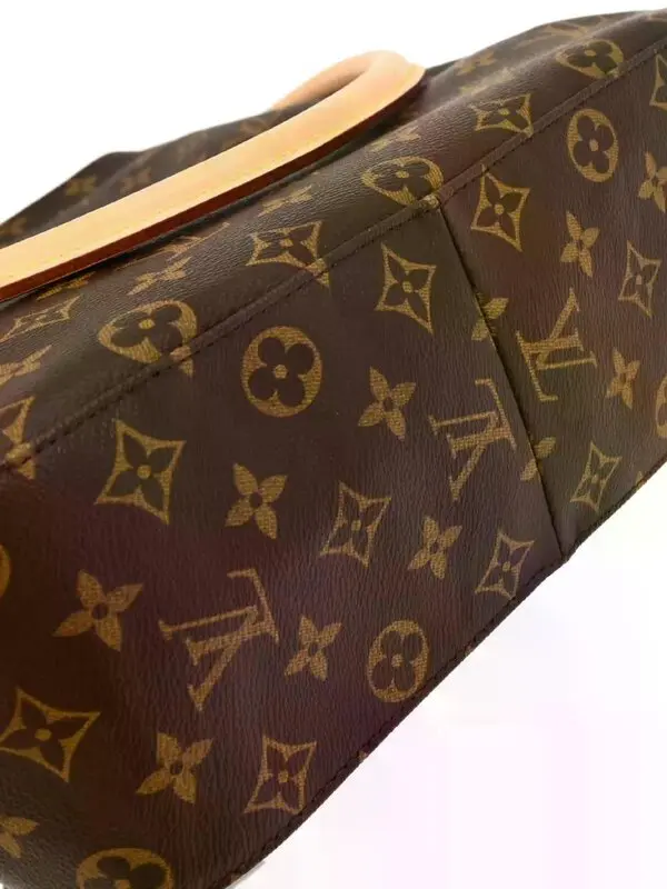 LOUIS VUITTON 2001 Looping Gm Monogram Handbag - Brown