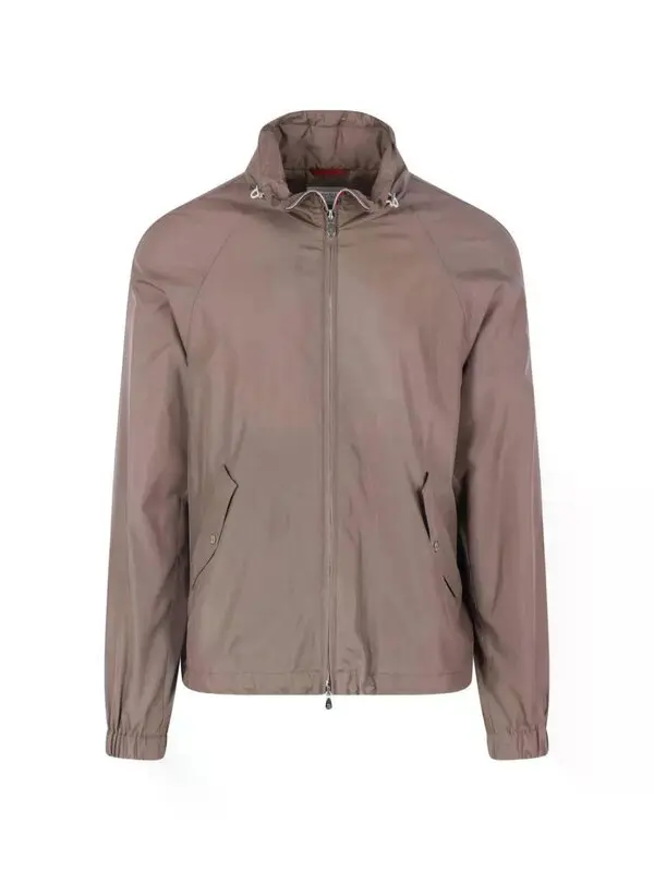 Brunello Cucinelli Zip-fastening Jacket - Neutrals