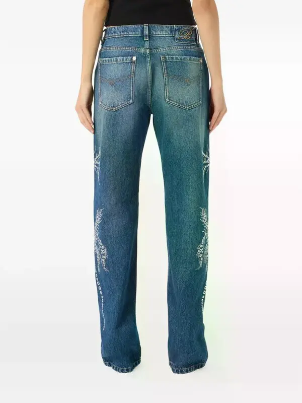 Blumarine Stud-embellished Jeans