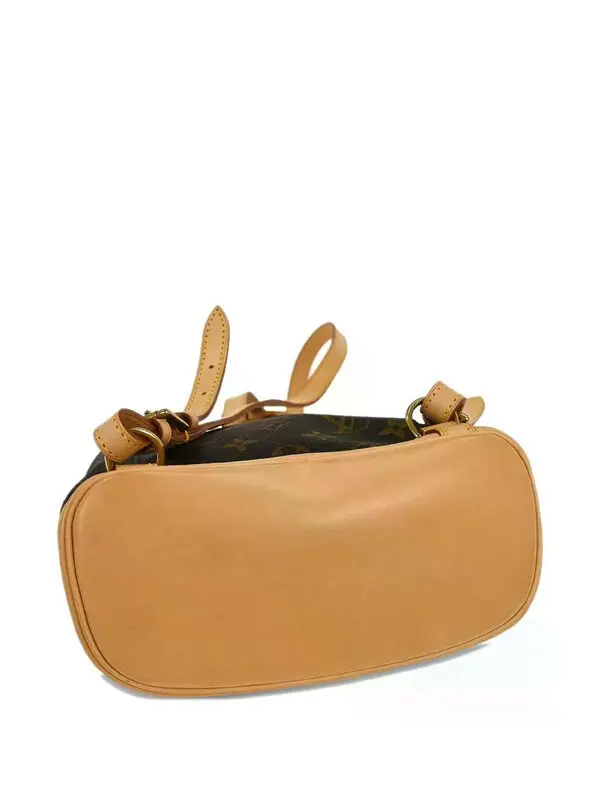 LOUIS VUITTON 1996 Mini Montsouris Monogram Backpack - Brown