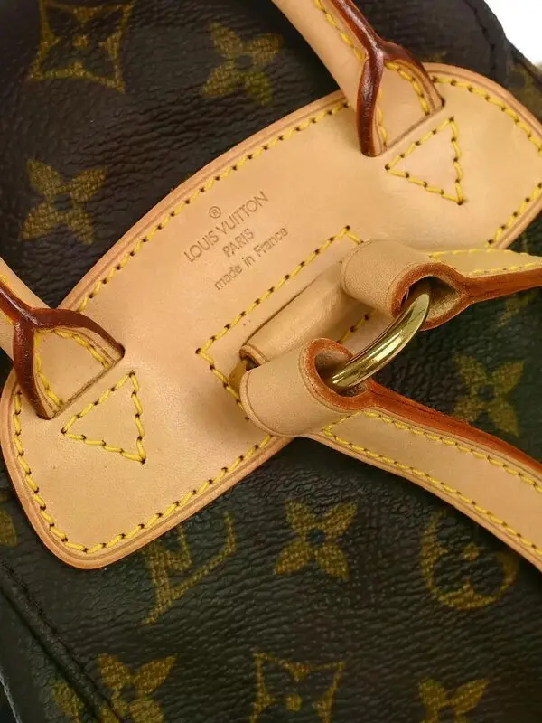 LOUIS VUITTON 1996 Mini Montsouris Monogram Backpack - Brown