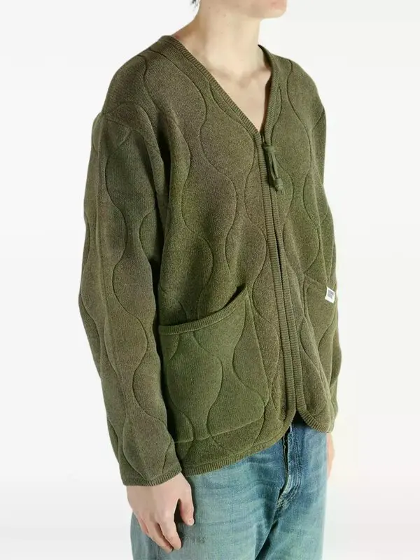 NEIGHBORHOOD Quilted Zip-up Cardigan